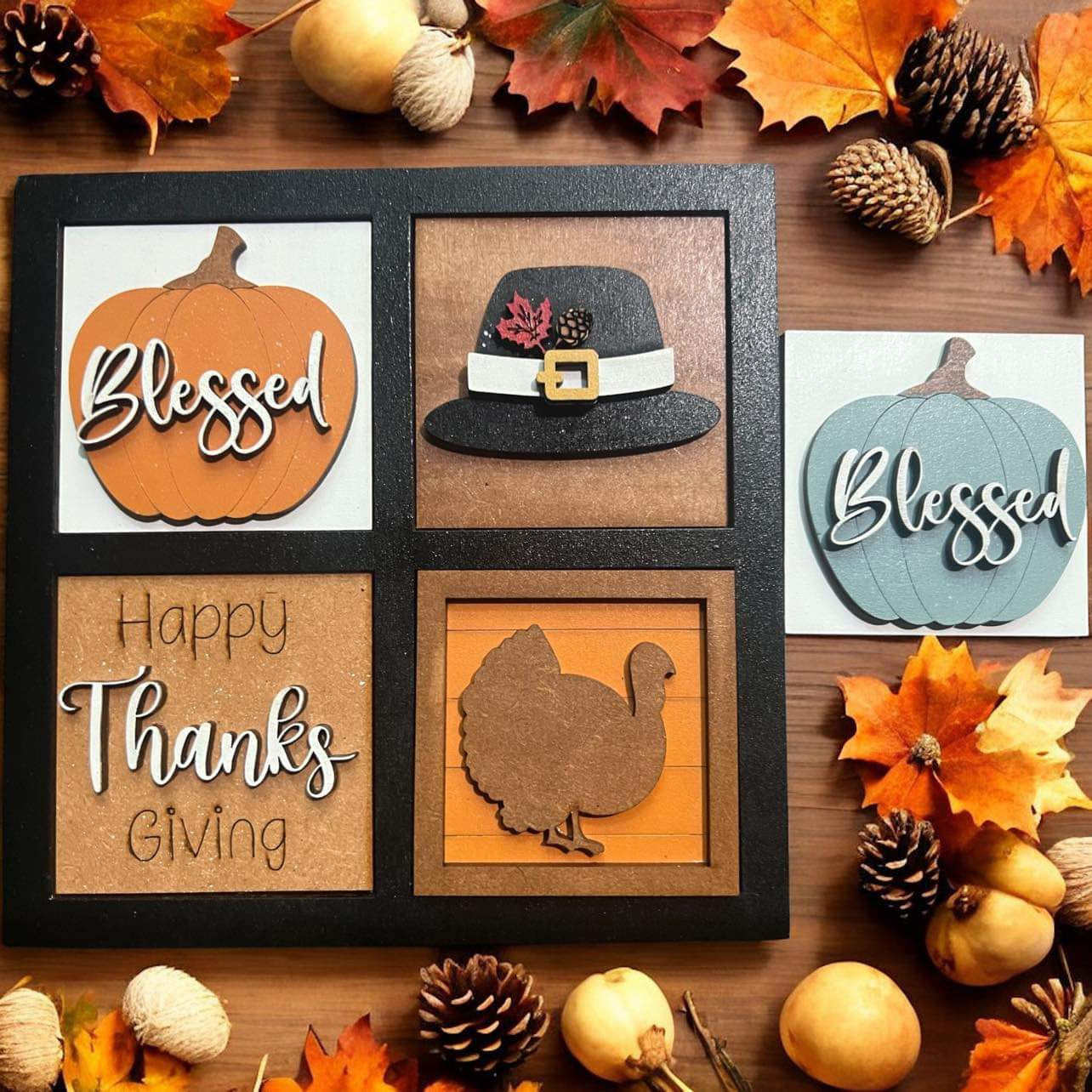 Thanksgiving Mini Tiles – Hop In and Create