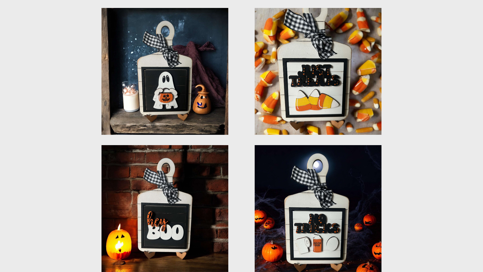 Halloween 1 (Ghost) Mini Tiles – Hop In and Create